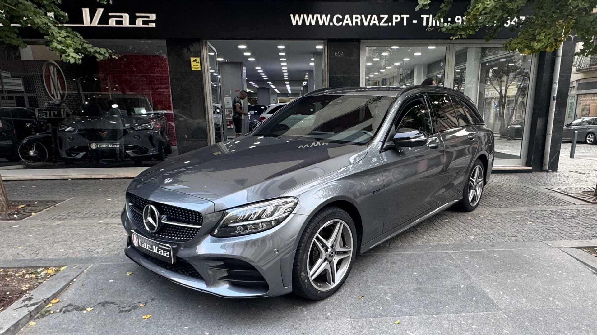 Mercedes Classe C C 300 AMG Line com 109 539 km por 29 950 € Car Vaz ...